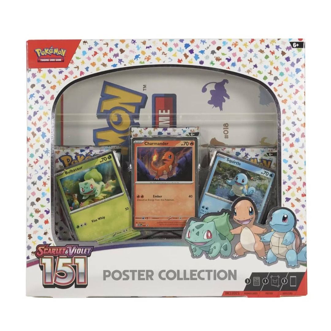 Pokemon SV3.5 151 Poster Collection Box (7072925) Brand New, Hobbies ...