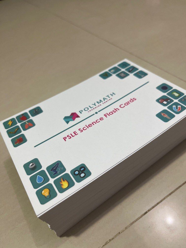 Polymath PSLE Science Flash Cards, Hobbies & Toys, Books & Magazines ...