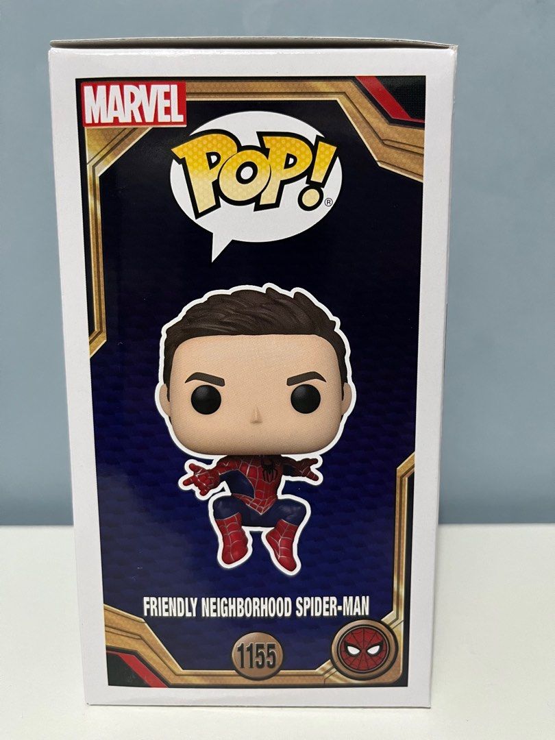 POP! Marvel: Spider-Man (No Way Home) - Friendly Neighborhood Spider ...