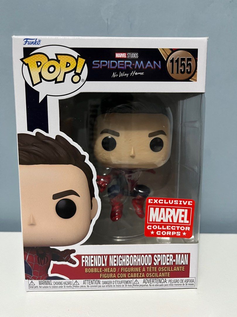 POP! Marvel: Spider-Man (No Way Home) - Friendly Neighborhood Spider ...