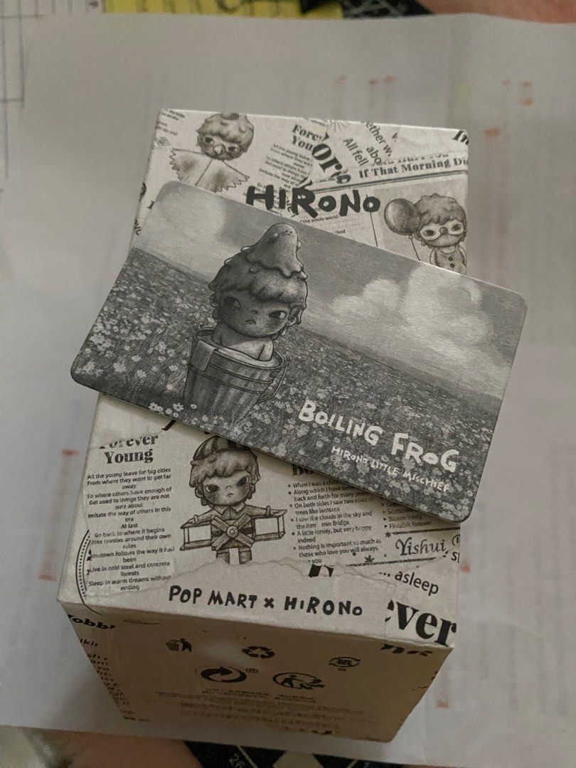 POPMART HIRONO LITTLE MISCHIEF (boiling frog), Hobbies & Toys, Toys ...