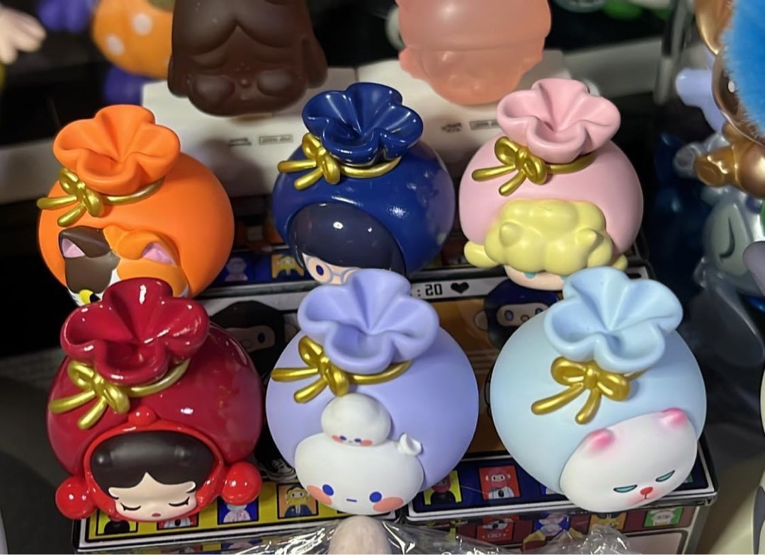 Popmart popbeans fortune bag skull panda rory vivi nori neko booboo ...