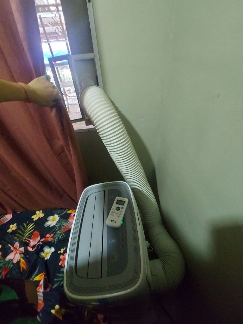 PORTABLE AIRCON STANDY COLD AIRCONDITIONER, Furniture & Home Living ...