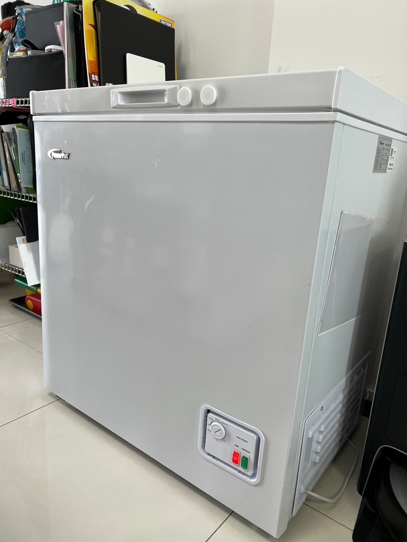 PowerPac 150L CHEST FREEZER CFC FREE, CHILLER & FREEZER (PPFZ150W), TV ...