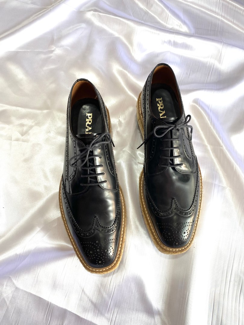 Prada formal shoes, Men's Fashion, Footwear, Casual Shoes on Carousell