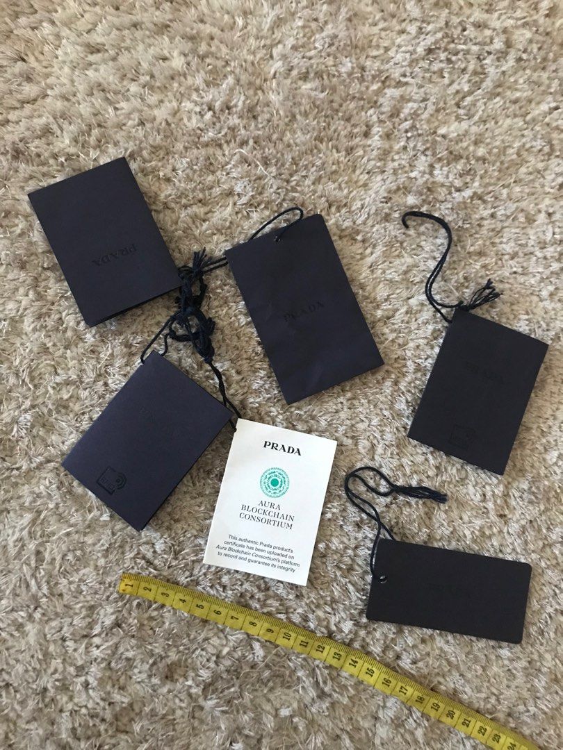 prada tag new authentic harga satuan dm mau yg mana, Buku & Alat Tulis ...