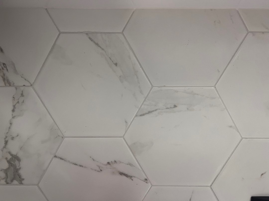 Premium Hexagon Tiles (200 x 230mm), Furniture & Home Living, Home ...