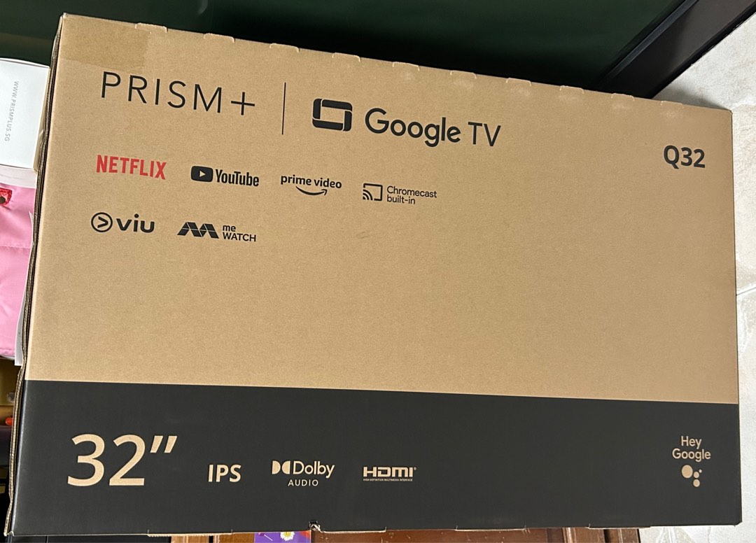 Prism+ Google TV, TV & Home Appliances, TV & Entertainment, TV on Carousell
