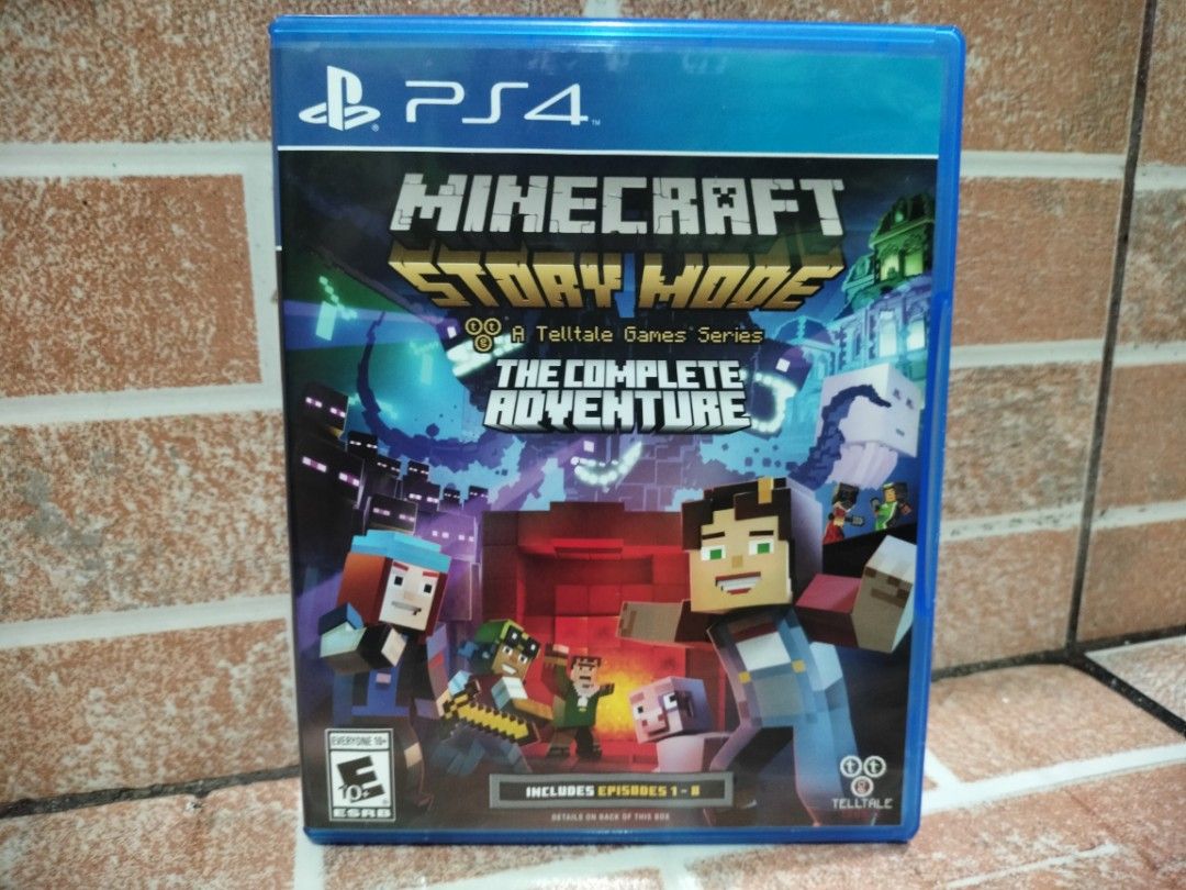 ps4 game Minecraft story mode, Video Gaming, Video Games, PlayStation ...