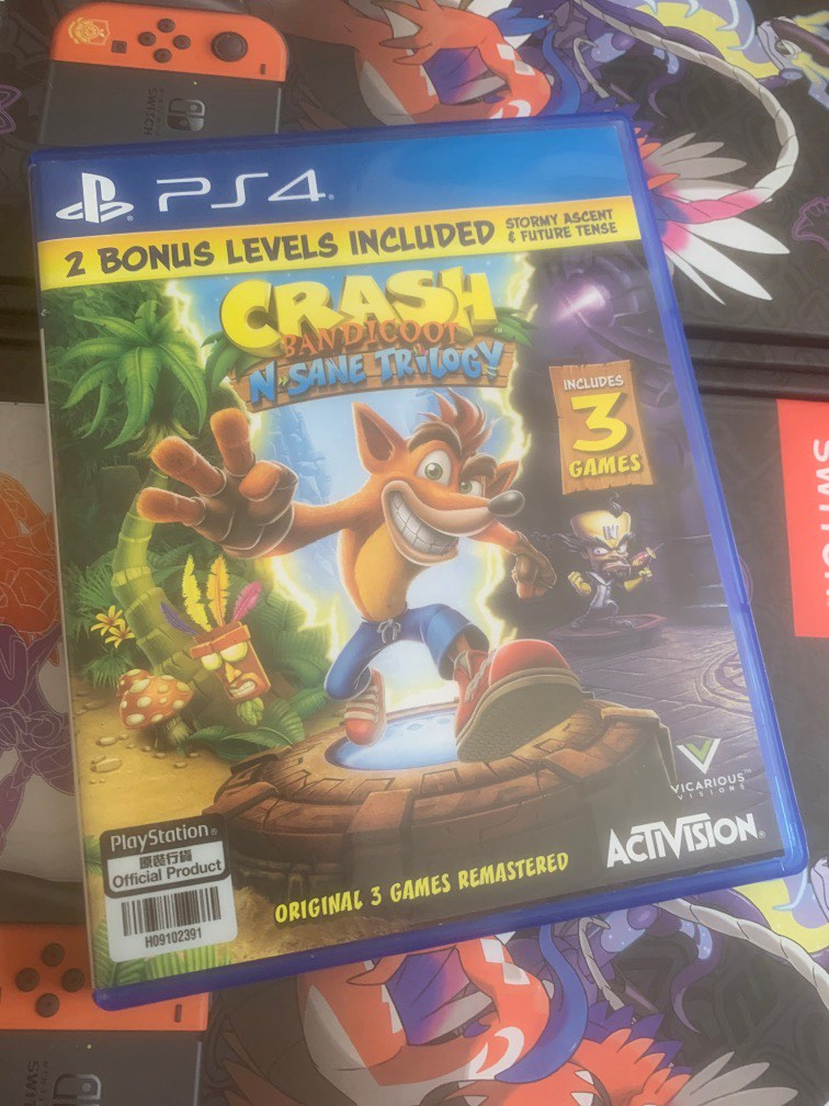 PS4 Games Crash Insane Trilogy, Video Gaming, Video Games, PlayStation ...