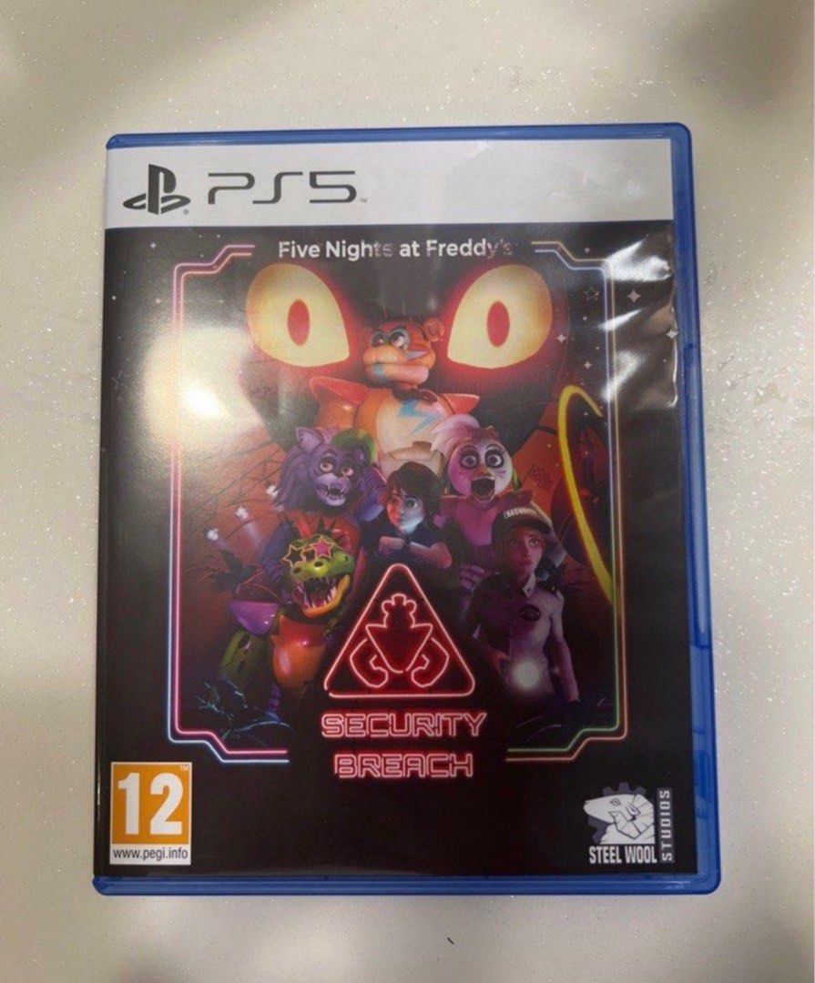 PS5 Five Nights At Freddy : Security Breach, Video Gaming, Video Games ...