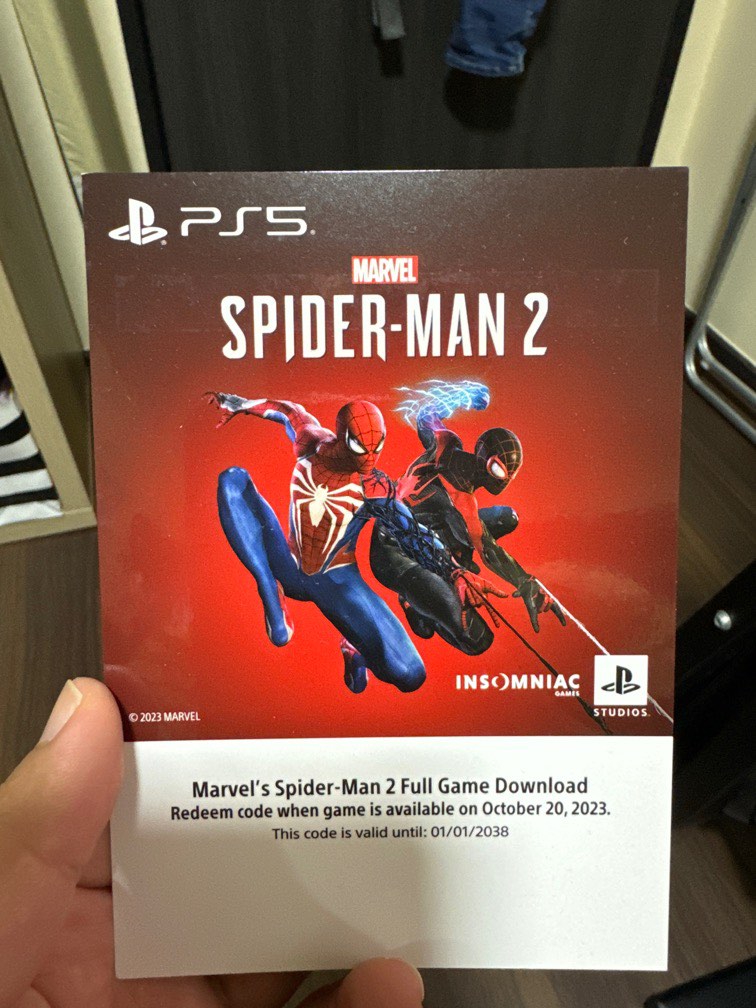 PS5 Spider-Man Game Code, Video Gaming, Video Games, PlayStation on ...