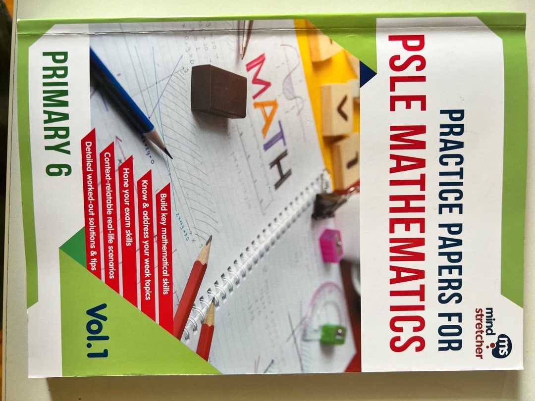 PSLE Maths Mind stretcher books, Hobbies & Toys, Books & Magazines ...