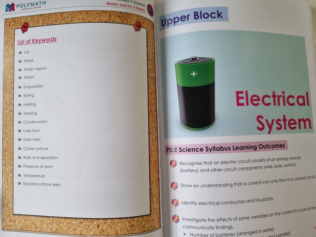 PolyMath PSLE Science GuideBook Latest PSLE Syllabus, Hobbies & Toys ...