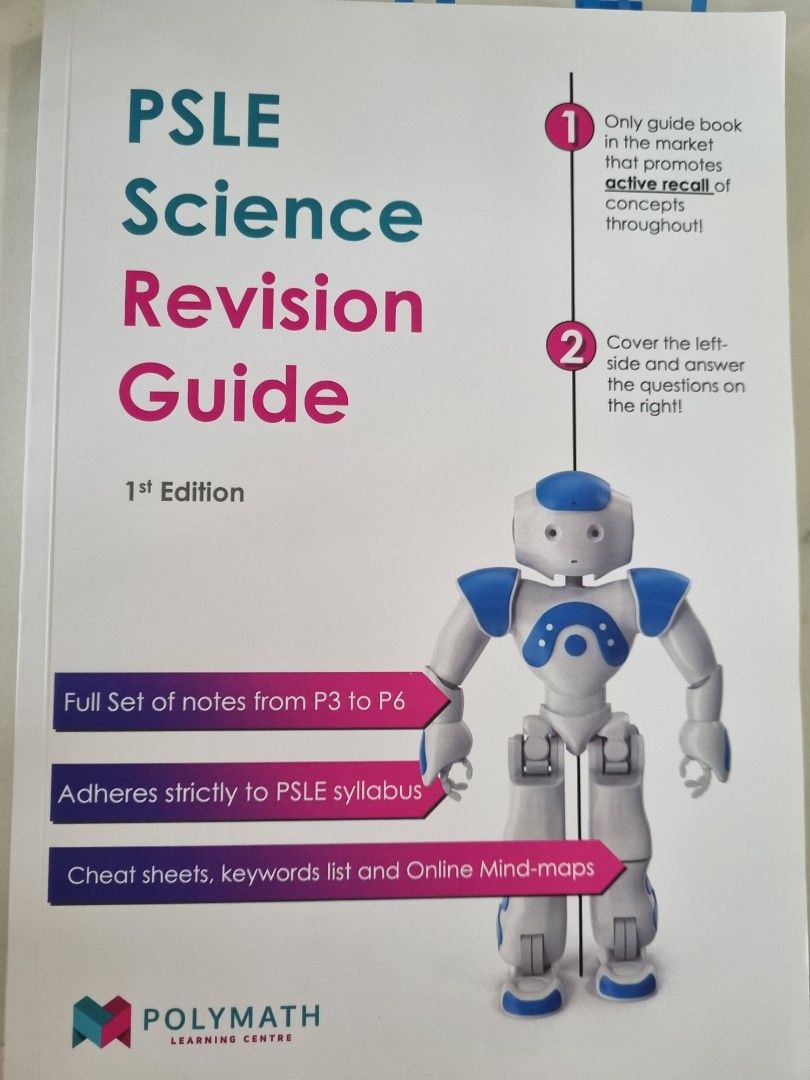 PolyMath PSLE Science GuideBook Latest PSLE Syllabus, Hobbies & Toys ...