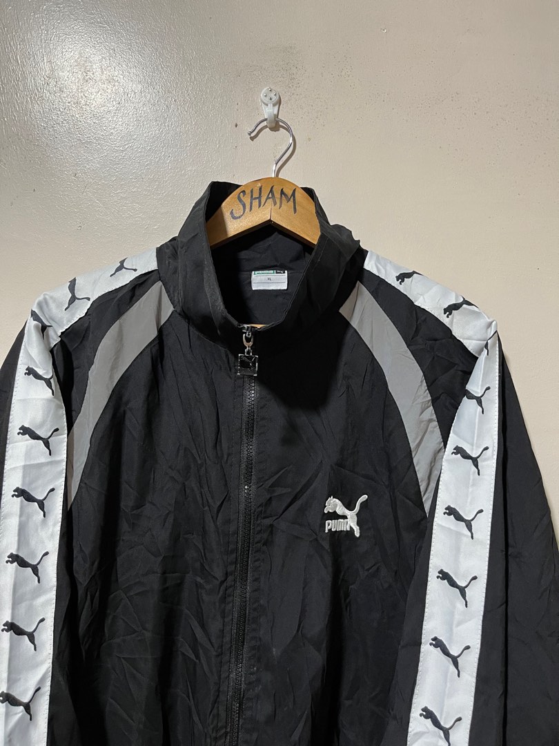Puma Side Tape, Men's Fashion, Coats, Jackets and Outerwear on Carousell