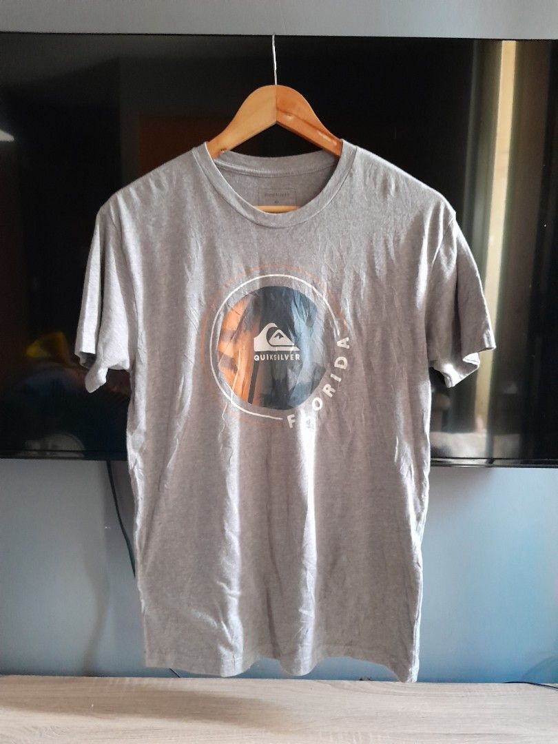 Quicksilver Shirt, Men's Fashion, Tops & Sets, Tshirts & Polo Shirts on ...