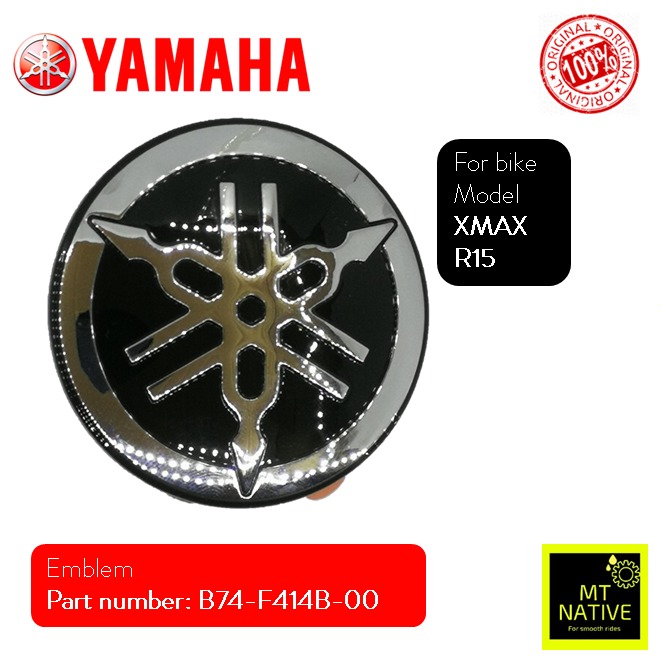 Yamaha R15 V3 R155 VVA V3 XMAX Emblem Logo Tank 100% Original Part ...