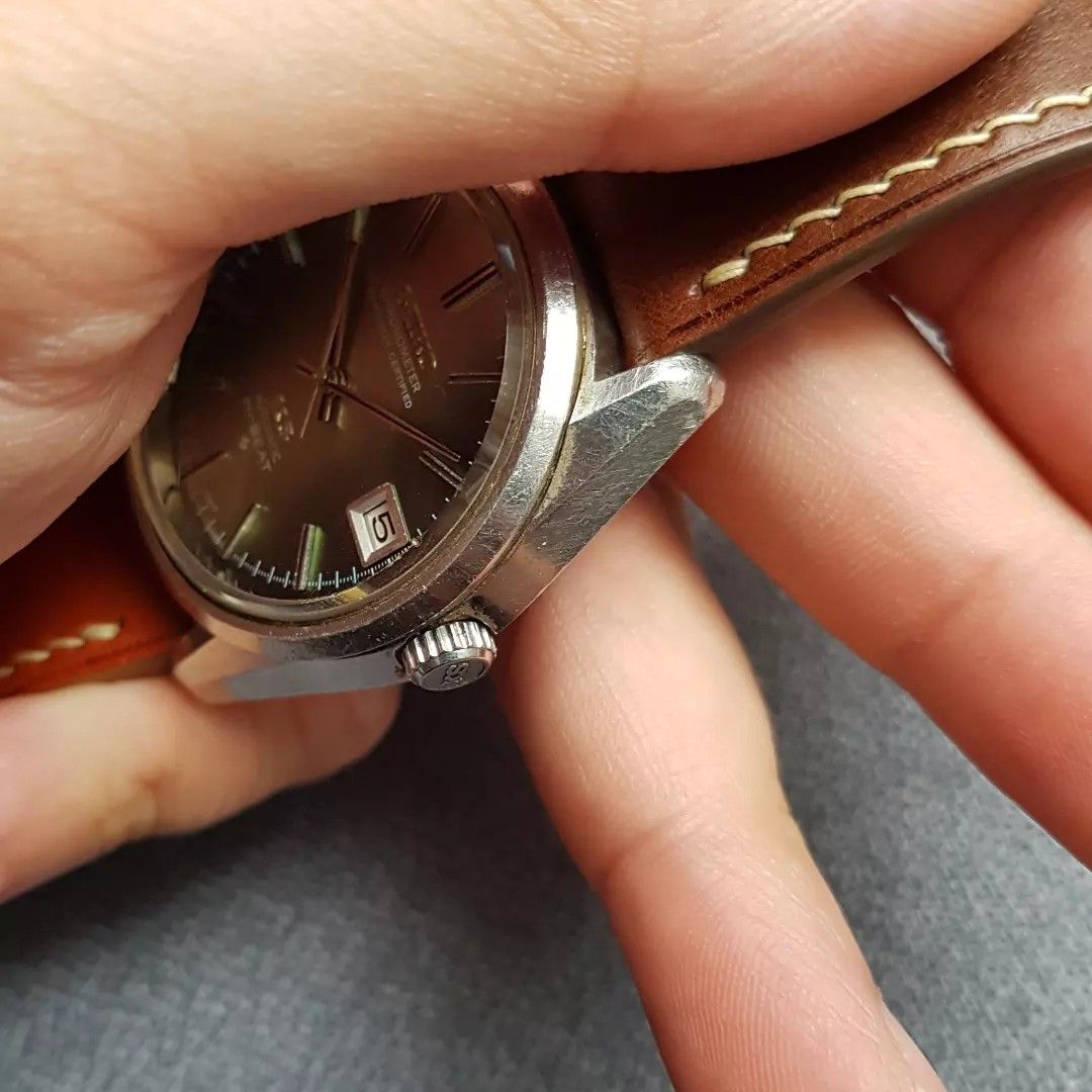 Rare Green Dial King Seiko 5625-7040, Men's Fashion, Watches & Accessories, Watches on Carousell