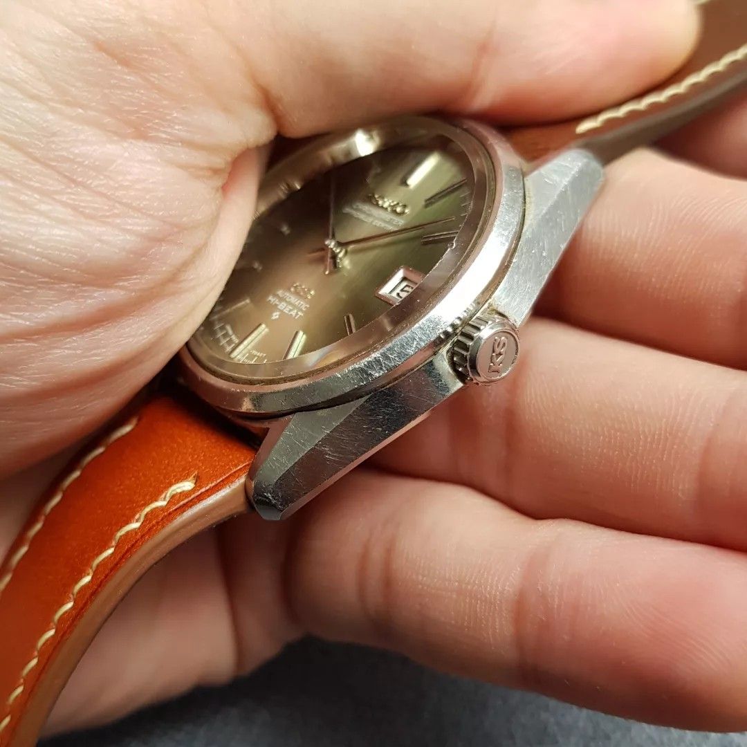 Rare Green Dial King Seiko 5625-7040, Men's Fashion, Watches & Accessories, Watches on Carousell