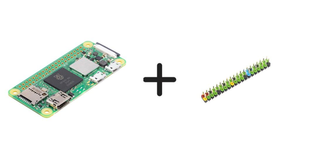 Raspberry Pi Zero 2 W Without Header Raspberry Pi Color Coded 2x20 Gpio Header Computers 