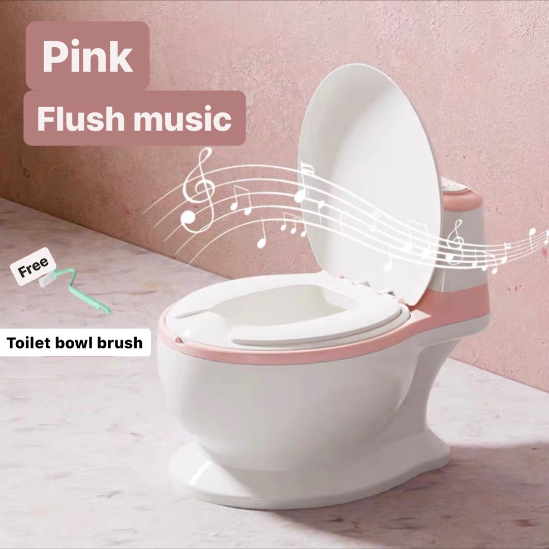 Ready Stock Baby Real Potty Training with Realistic Flushing Sound ...