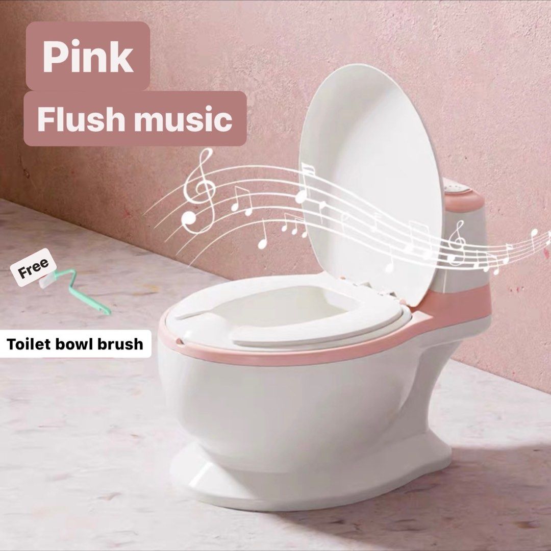 Ready Stock Baby Real Potty Training with Realistic Flushing Sound ...