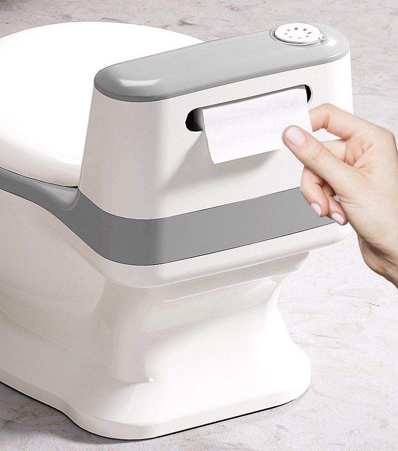 Ready Stock Baby Real Potty Training with Realistic Flushing Sound ...