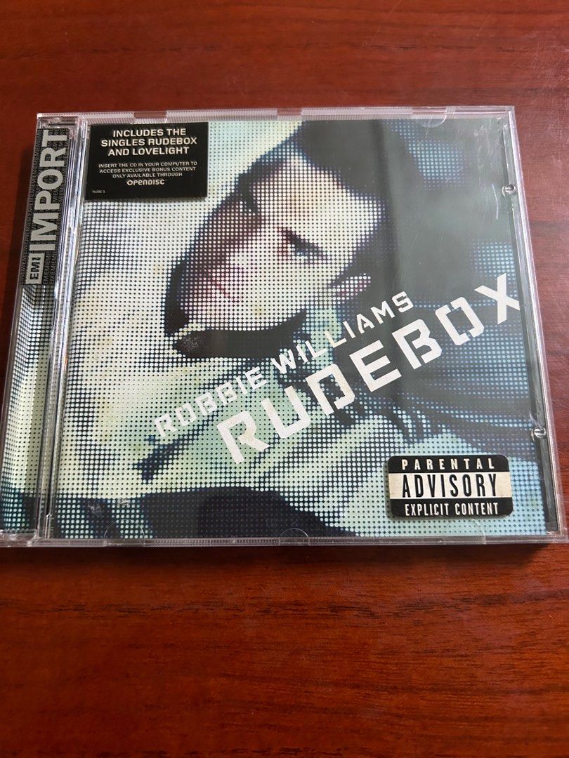 robbie williams rudebox, Hobbies & Toys, Music & Media, CDs & DVDs on ...