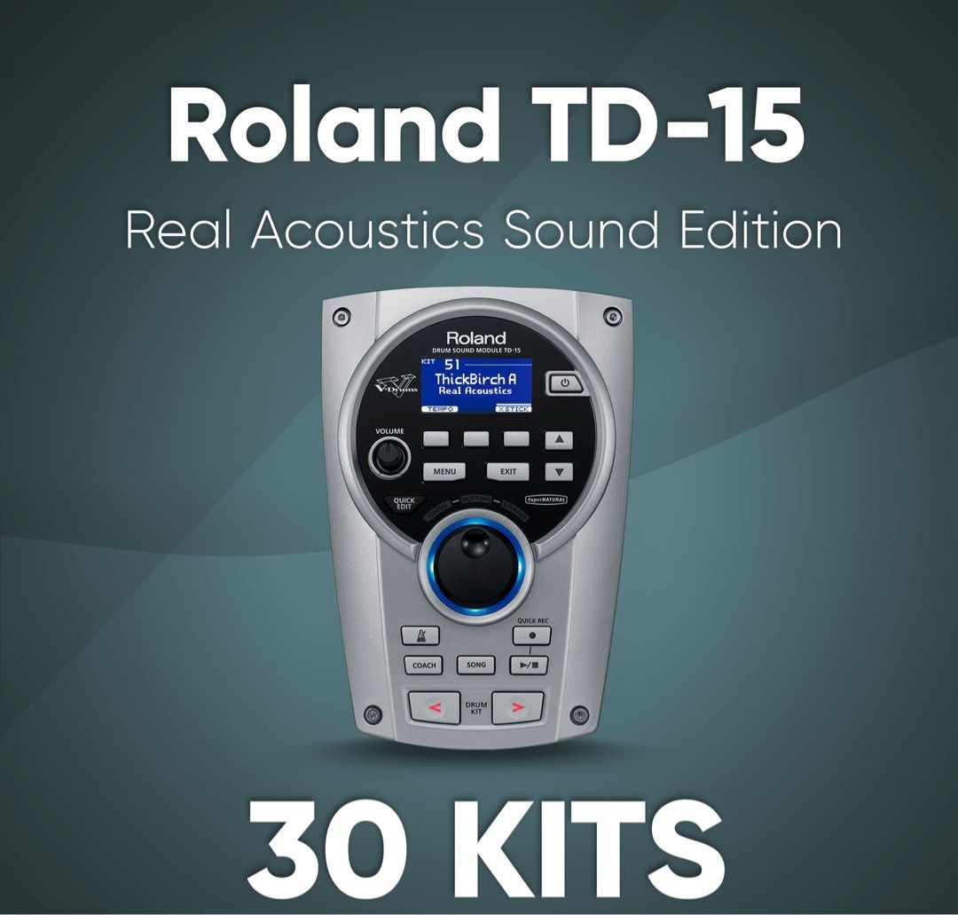 Roland 電子主機 TD-15 Drum Sound Module, 興趣及遊戲, 音樂、樂器 & 配件, 樂器配件 - Carousell