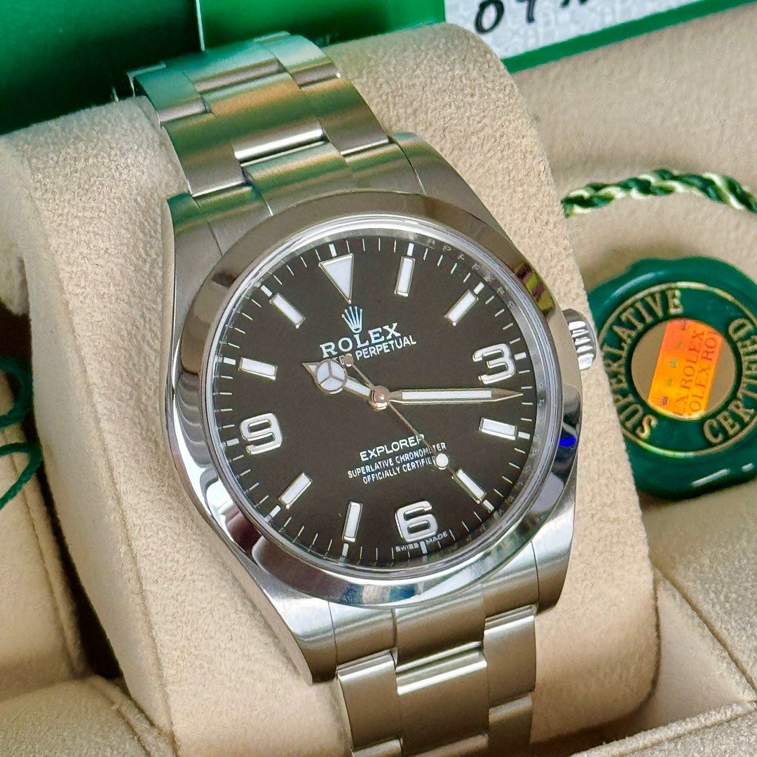 Rolex Explorer 1 39mm Mark 2, Luxury, Watches on Carousell