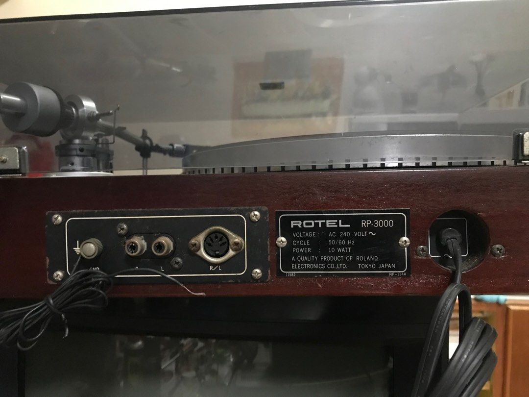 Rotel Turntable Player / Model NO: RP-3000, Hobbies & Toys ...