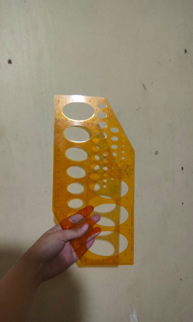 Rotring Ellipse Template, Hobbies & Toys, Stationary & Craft ...