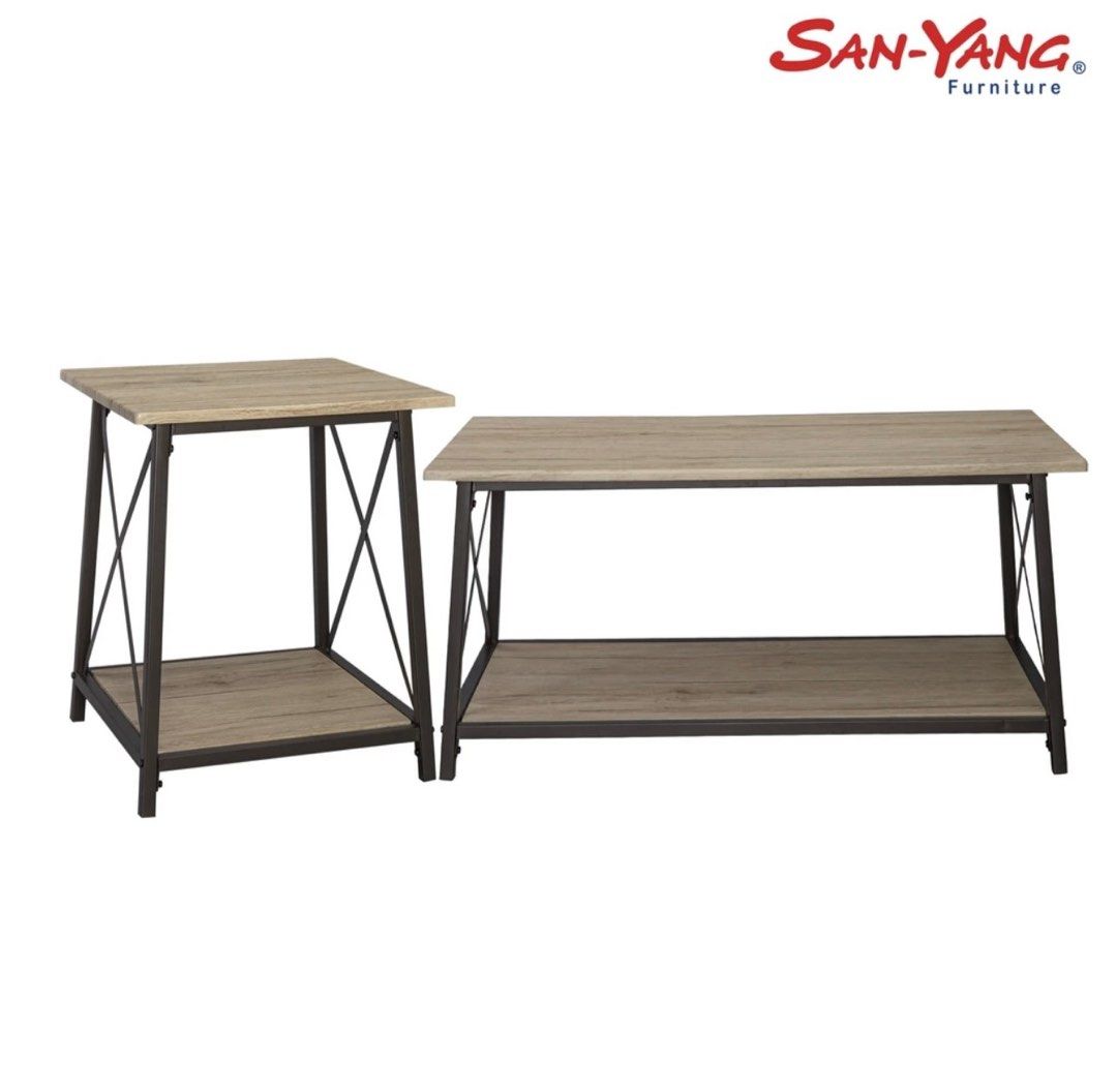 San Yang Center table with side table, Furniture & Home Living ...