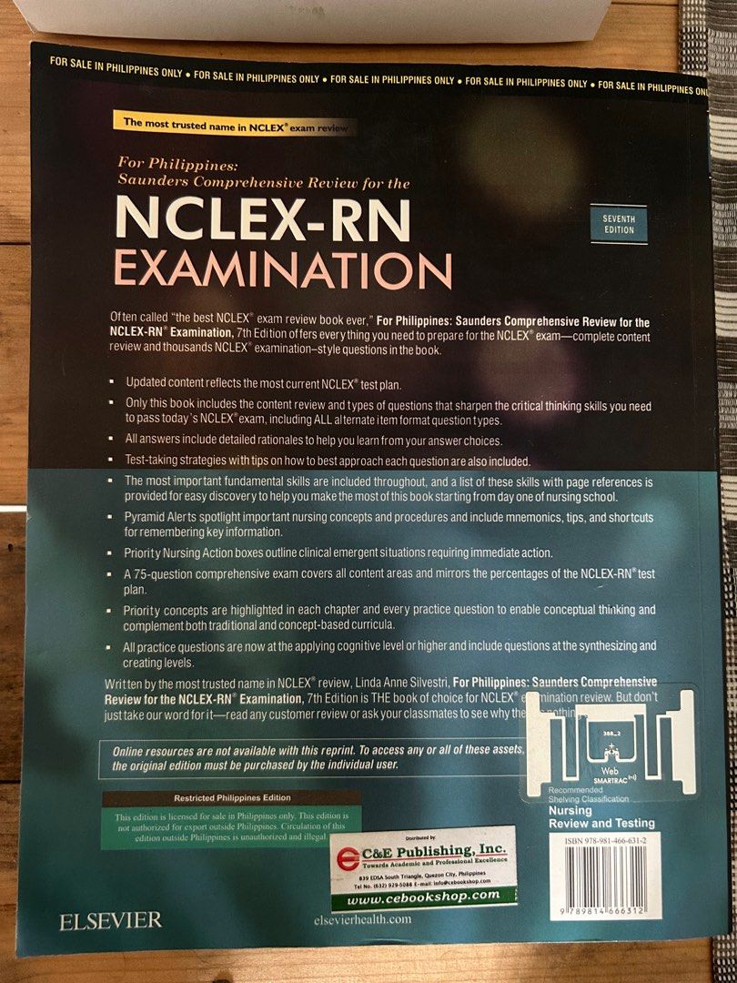 SAUNDERS NCLEX BOOK (7TH EDITION), Hobbies & Toys, Books & Magazines ...