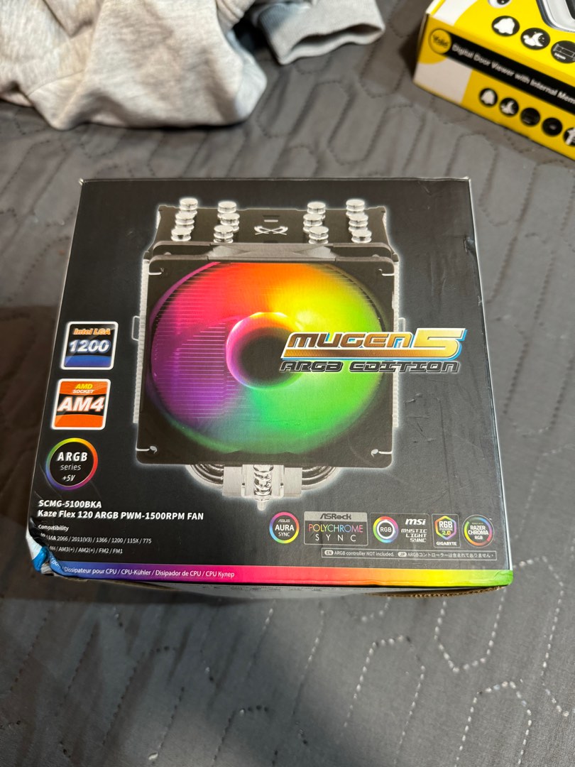 Scythe Mugen 5 ARGB version, Computers & Tech, Parts & Accessories ...