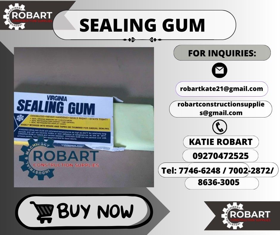 SEALING GUM, Commercial & Industrial, Construction Tools & Equipment on ...