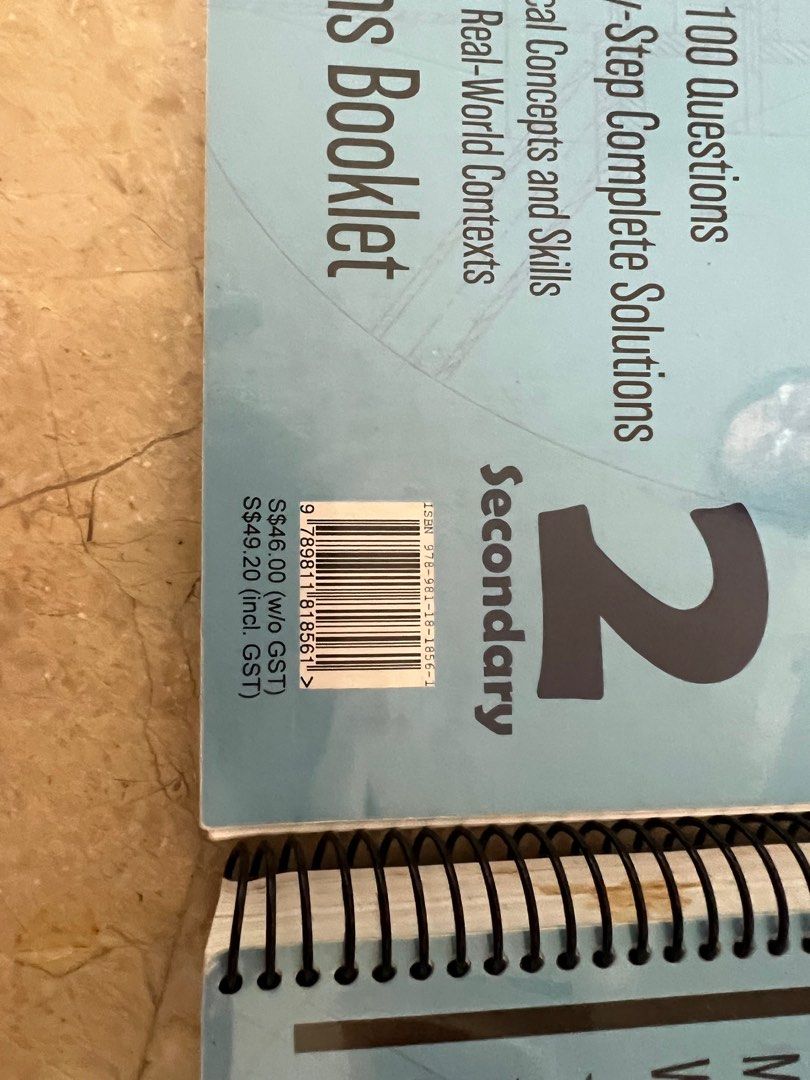 Secondary 2 Math PHD education practice assessment book moe latest ...
