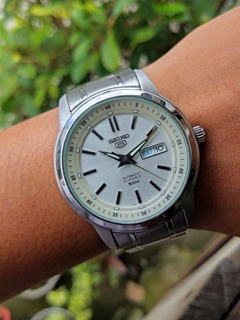 Seiko 5 XL SNKP09, Men's Fashion, Watches & Accessories, Watches on ...