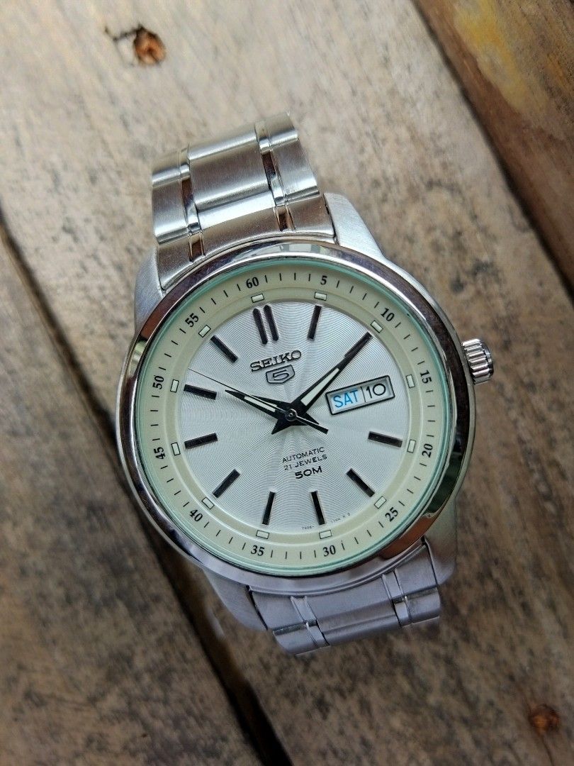 Seiko 5 XL SNKP09, Men's Fashion, Watches & Accessories, Watches on ...