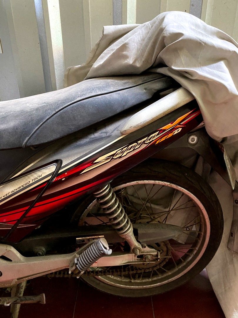 Sepeda Motor Honda Supra X 125 D 2007 Supra-X Hitam Minus Pajak, Motor ...