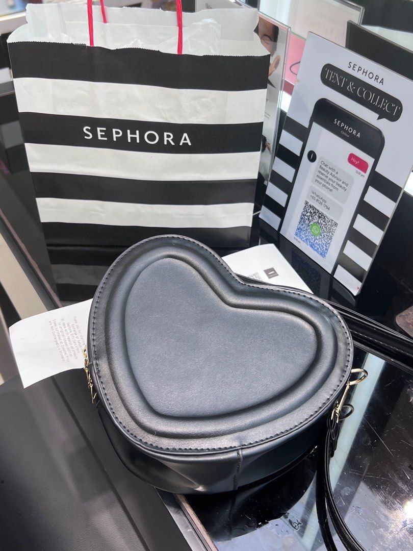 Sephora Heart Shaped Sling Bag lolita bag, Women's Fashion, Bags ...