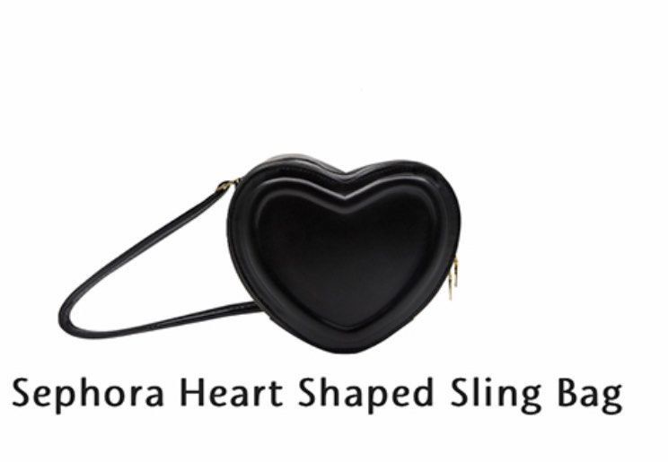 Sephora Heart Shaped Sling Bag lolita bag, Women's Fashion, Bags ...