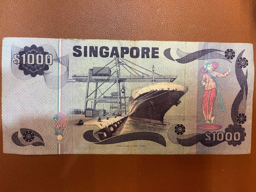 SGD 1000 Currency Note Eagle Version, Hobbies & Toys, Memorabilia ...