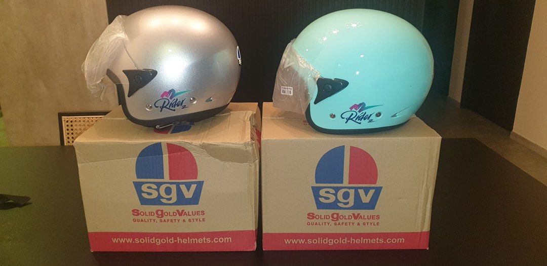 SGV RIDER 2 HELMET, Motorcycles, Motorcycle Accessories on Carousell