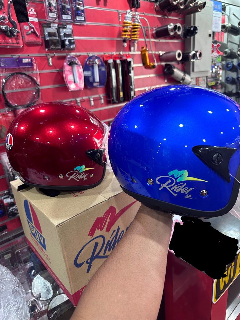 SGV RIDER 2 HELMET, Motorcycles, Motorcycle Accessories on Carousell