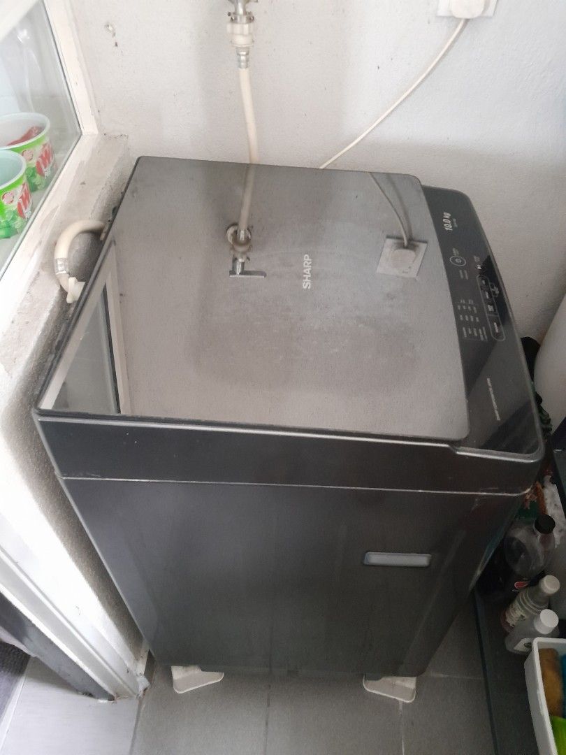 Sharp 10kg 5 star energy saving washing machine, TV & Home Appliances ...