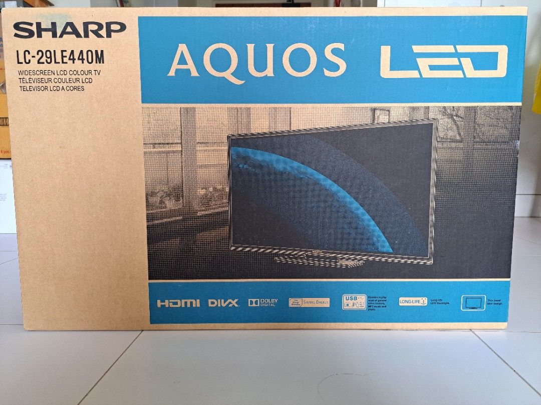 SHARP AQUOS LED 29 INCH, TV & Home Appliances, TV & Entertainment, TV ...