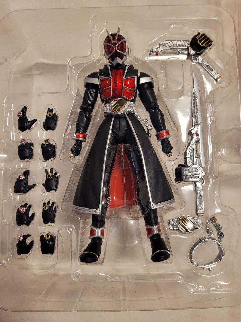 SHF S.H.FIGUARTS Kamen Rider Wizard Flame Form, Hobbies & Toys, Toys ...