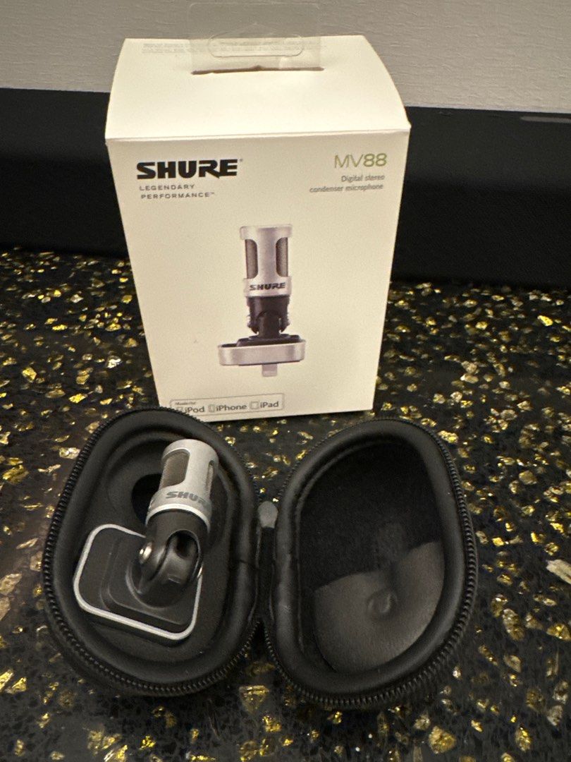 Shure MV88 Digital Stereo Microphone, Audio, Microphones on Carousell